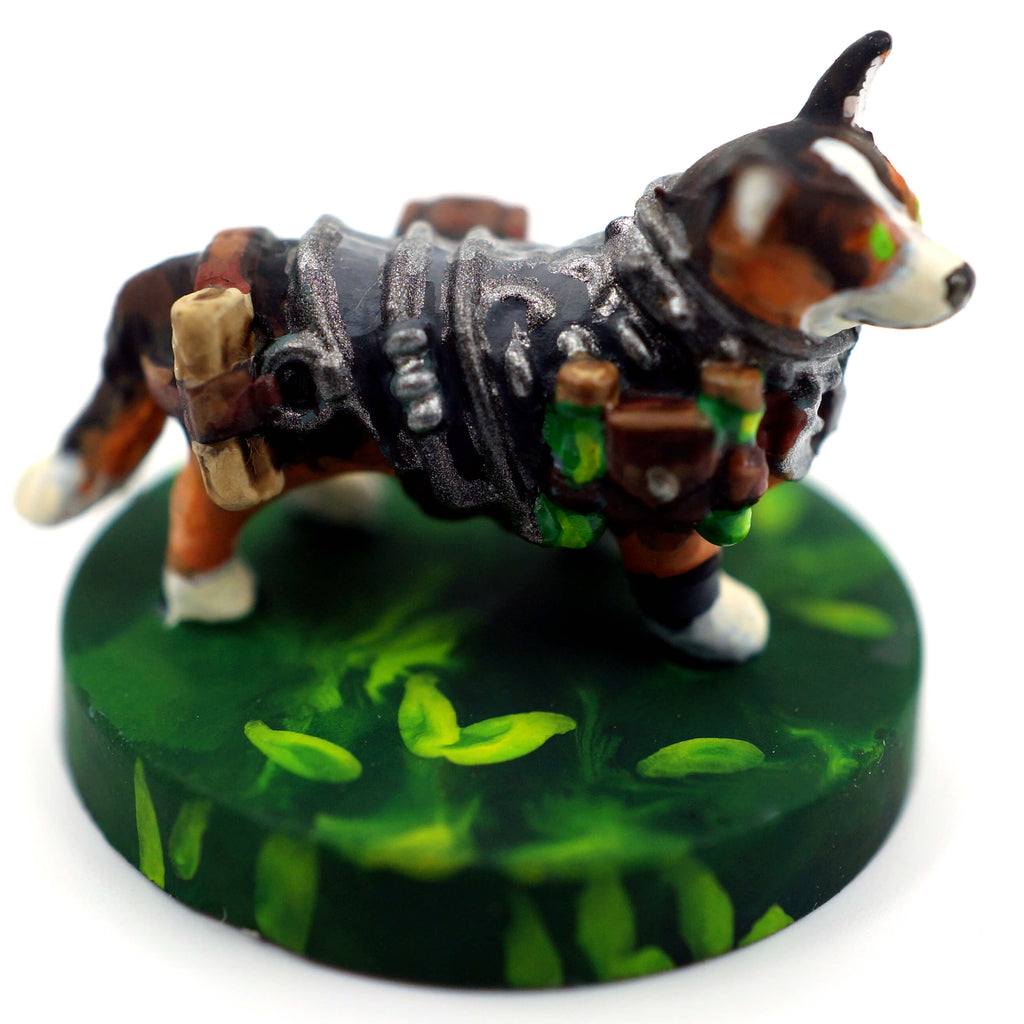 Dungeons and Doggies Corgi Warlock – Peril & Pigment